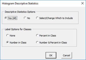 Basic Histogram Help - SPC for Excel