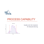Process Capability Complete Teaching Guide - SPC for Excel