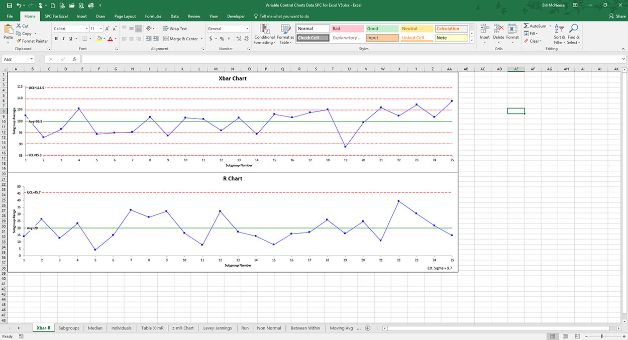 Resize Charts to Fit Screen Help – SPC for Excel