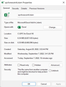 SPC for Excel Installation – SPC for Excel